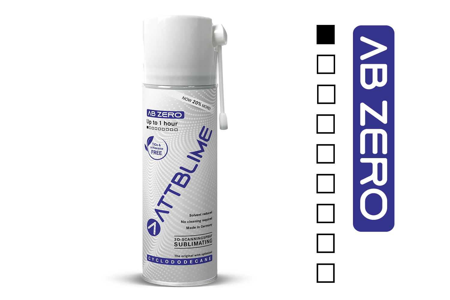 Attblime 3D Scanning Spray - PROTOS-3D